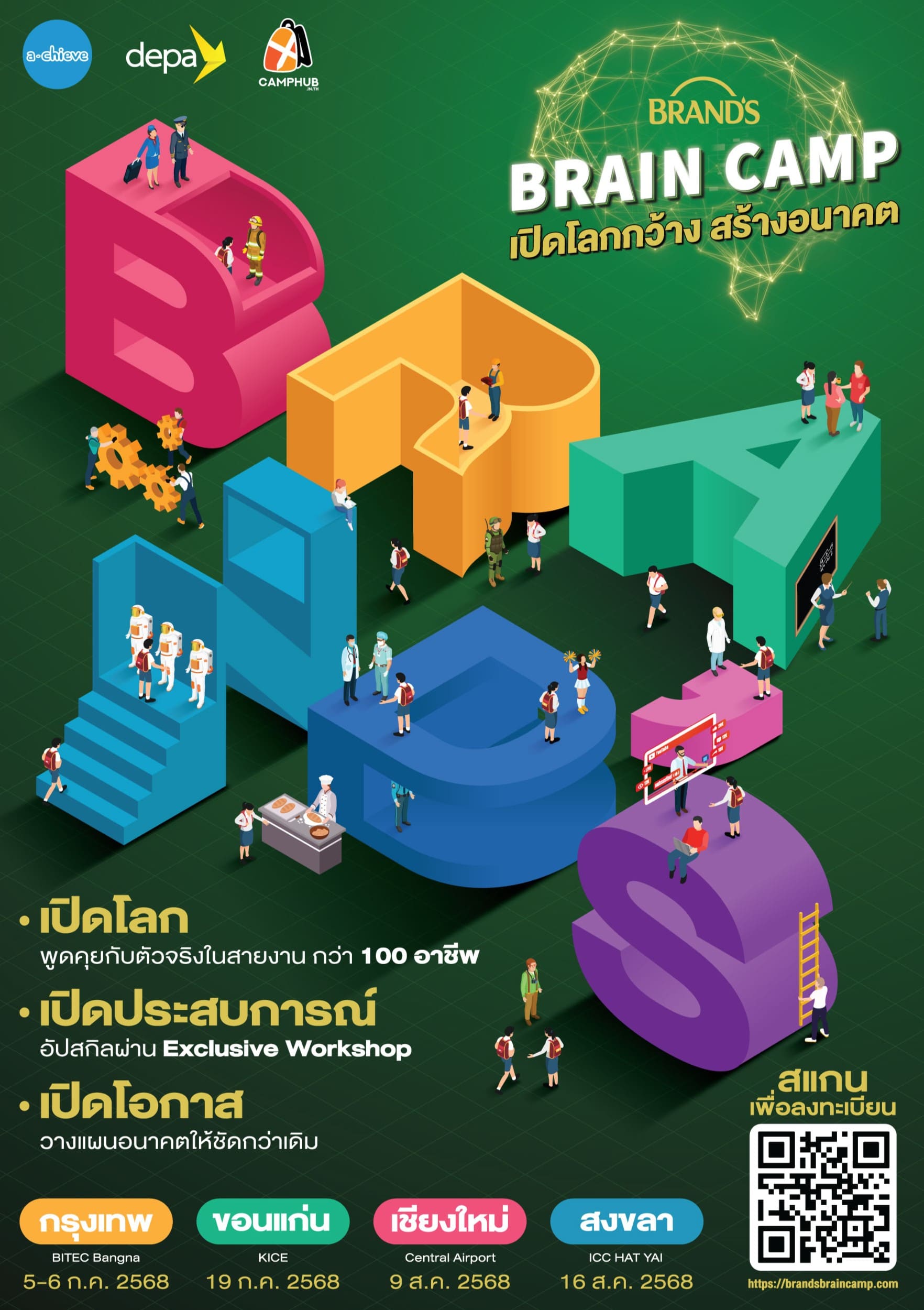 "แบรนด์ซุปไก่สกัด" เปิดโครงการ "BRAND’S BRAIN CAMP เปิดโลกกว้าง สร้างอนาคต" เตรียมความพร้อม Gen ...